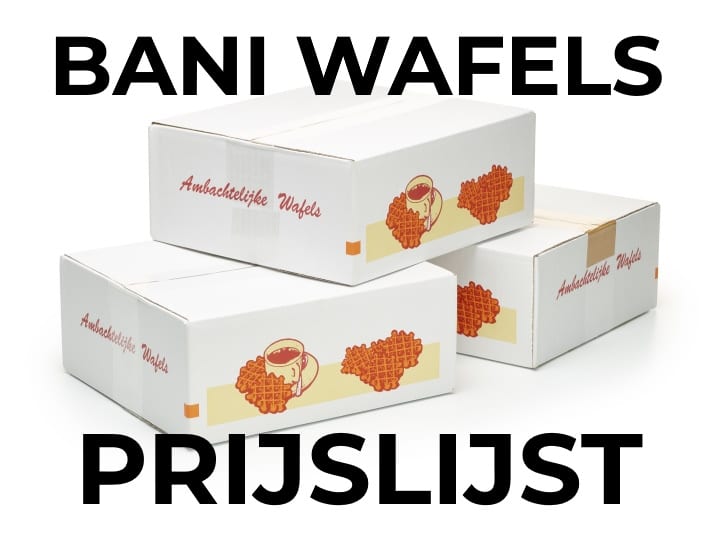 Prijslijst Bani Wafels En Truffels: De Officiële Site